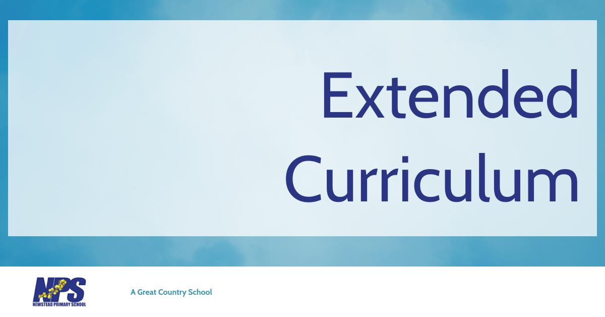 Teaching and Learning: Extended Curriculum